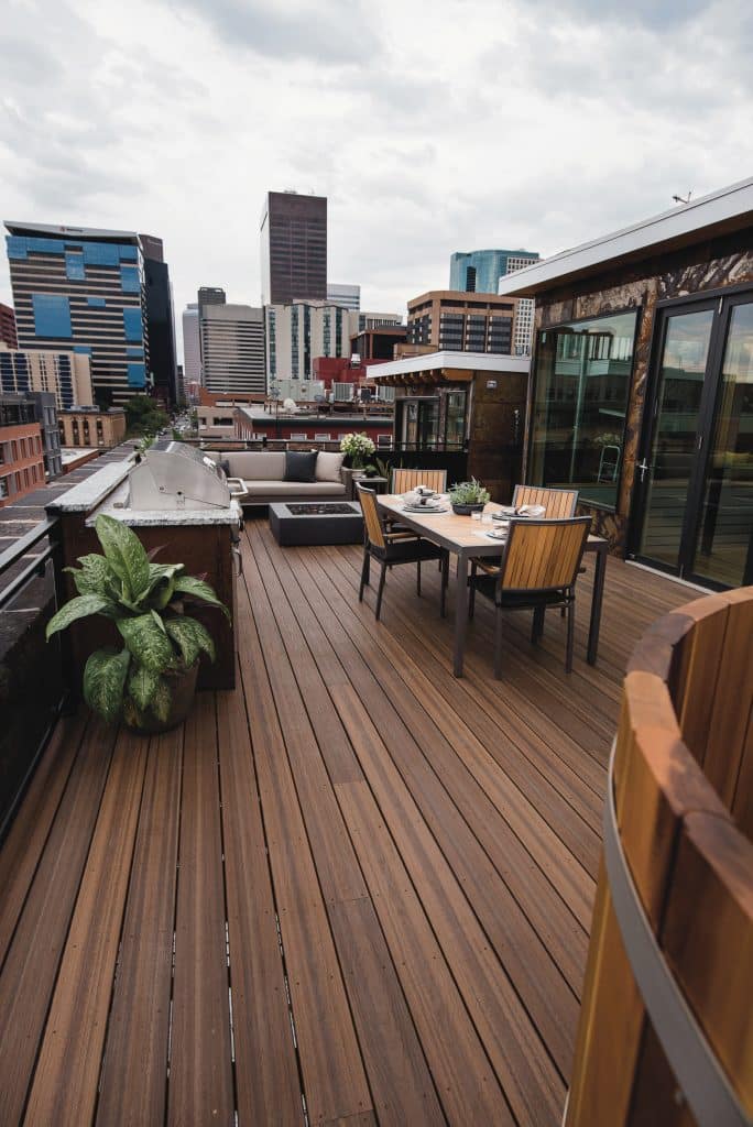 Contemporary Downtown Loft Deck | Deck & Patio Builder in Englewood ...
